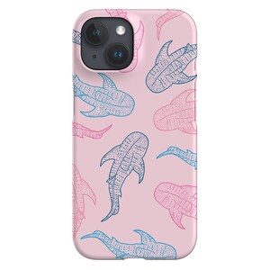 Whale Shark Scatter Phone Case Ocean Sea Cover for iPhone 16 15 14 13 ...