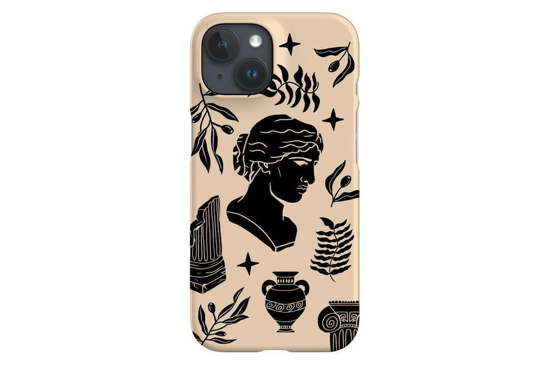 Ancient Greek Mythology Limited-edition Phone Case Greece Statue Vase ...