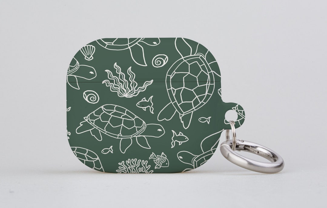 Line Art Turtles Limited-edition AirPod AirPod Pro Case Cover Cute ...