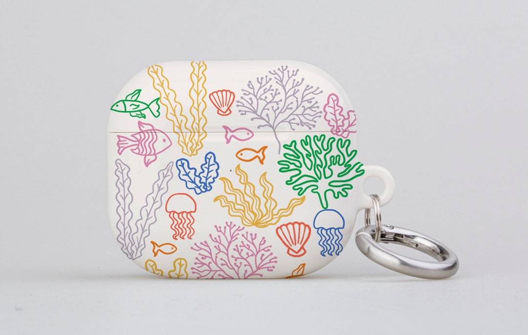 Ocean Coral Reef AirPod AirPod Pro Keychain Case Cover | Underwater ...
