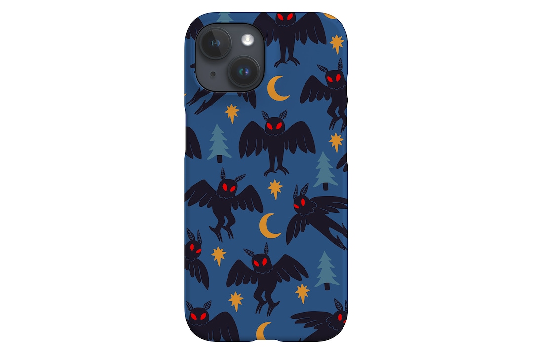 Mothman Forest Phone Case | Cute Folklore Cryptid | Cover for iPhone 16 ...