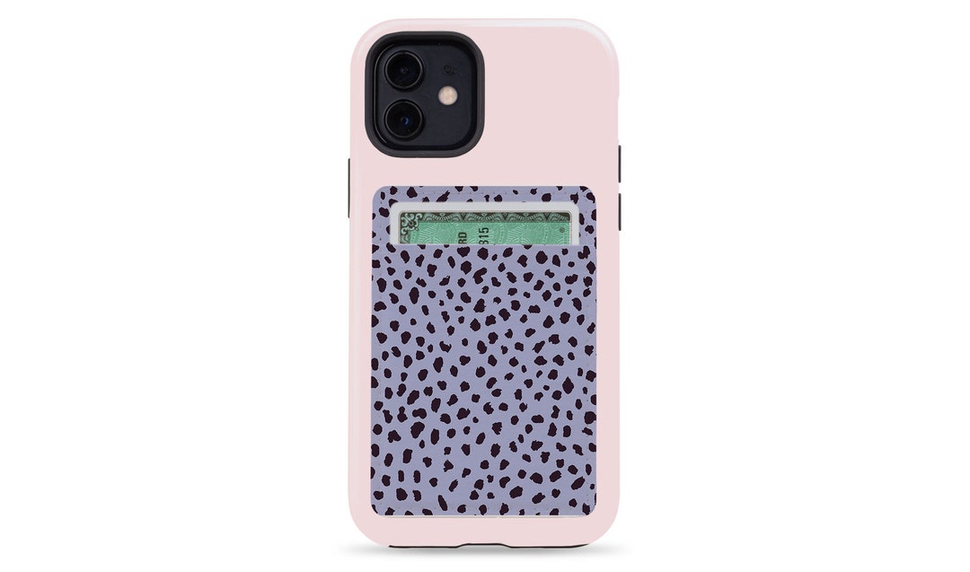 Dalmatian Unique Phone Card Holder Wallet Aesthetic Animal Polka Dot ...