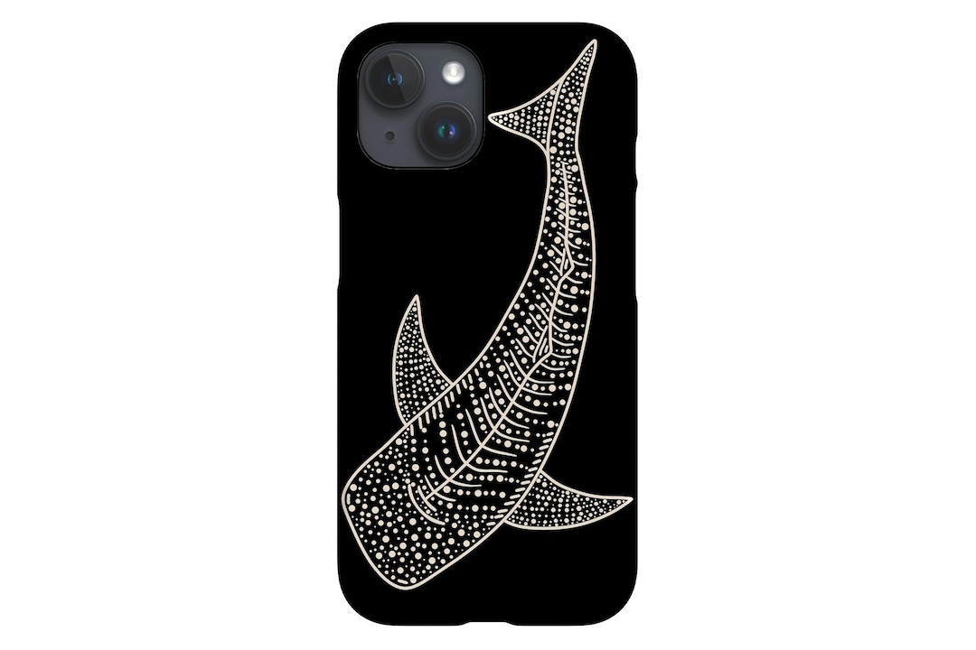 Whale Shark Phone Case Ocean Sea Animal Cover for iPhone 16 15 14 13 12 ...