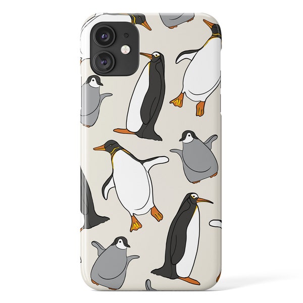 Penguin Phone Case - Etsy