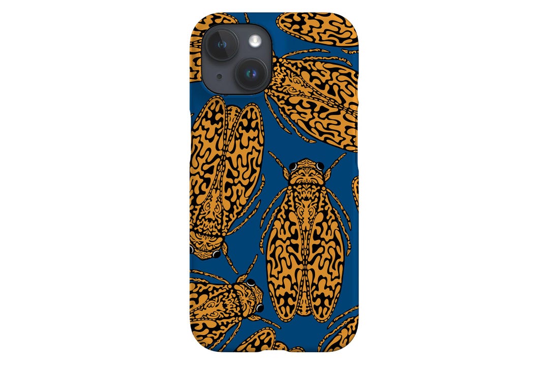 Bug Scatter Phone Case | Insect Beetle Folk | Cover for iPhone 16 15 14 ...