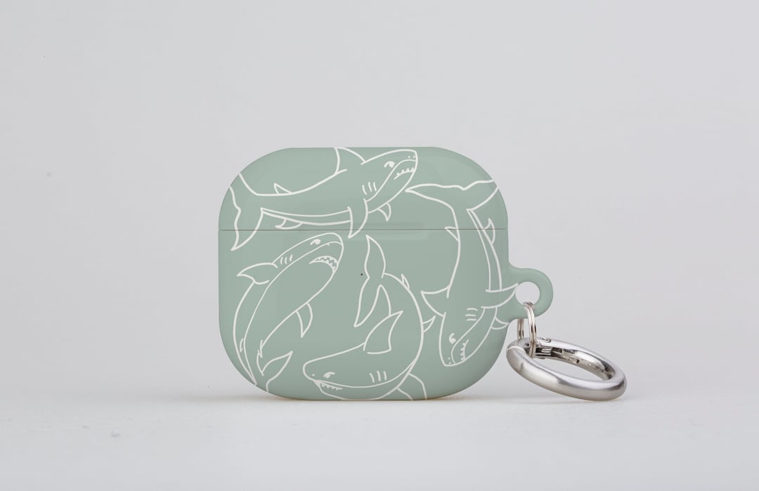 Shark Line Art Scatter Limited-edition AirPod AirPod Pro Case Cover ...