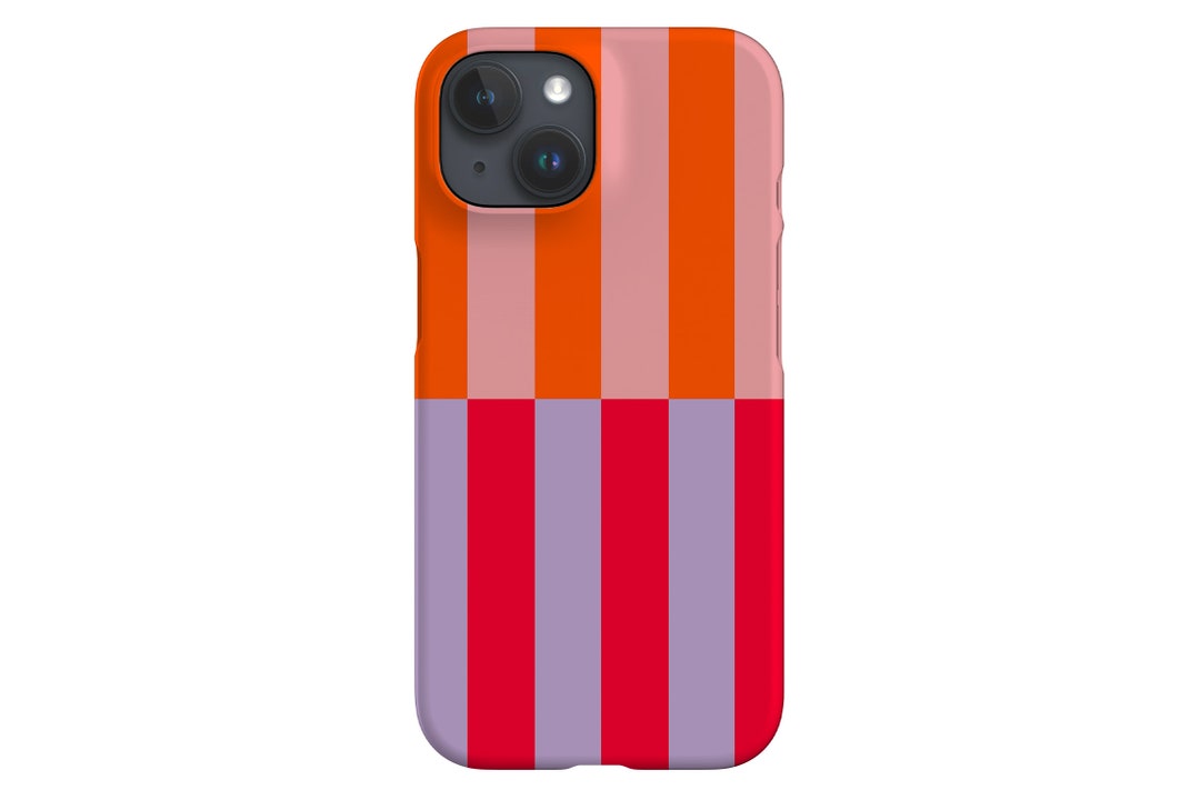 Shifted Stripes Phone Case | Abstract Colour Block | Cover for iPhone ...