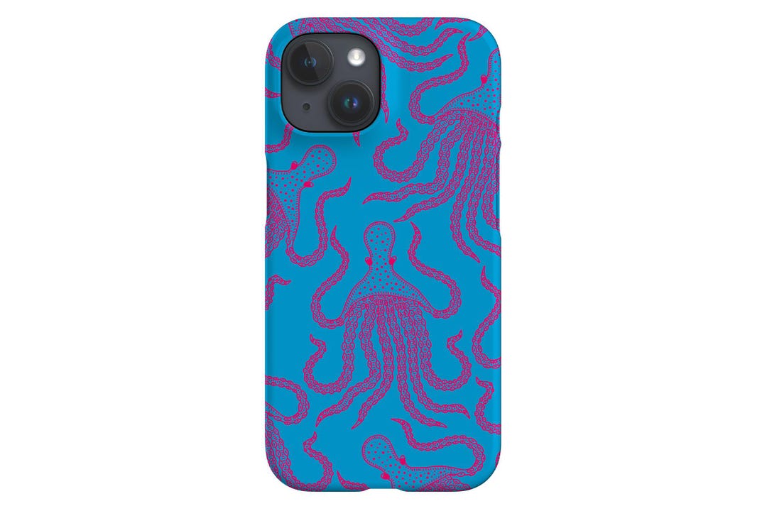 Octopus Scatter Phone Case Sea Ocean Cover for iPhone 16 15 14 13 12 11 ...