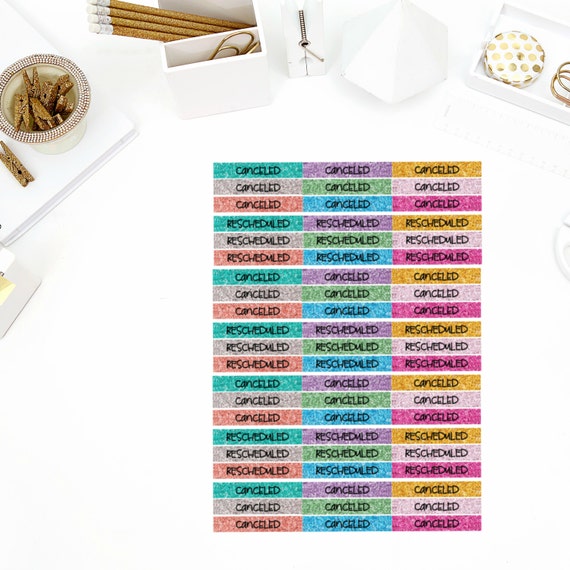 calendar Pastel Family Headers Stickers Filofax! Paper Plum Perfect for ...