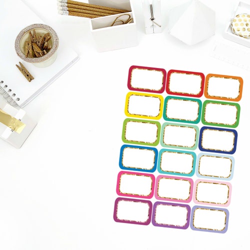 16 Dot Full Box Planner Stickers for Erin Condren Life | Etsy