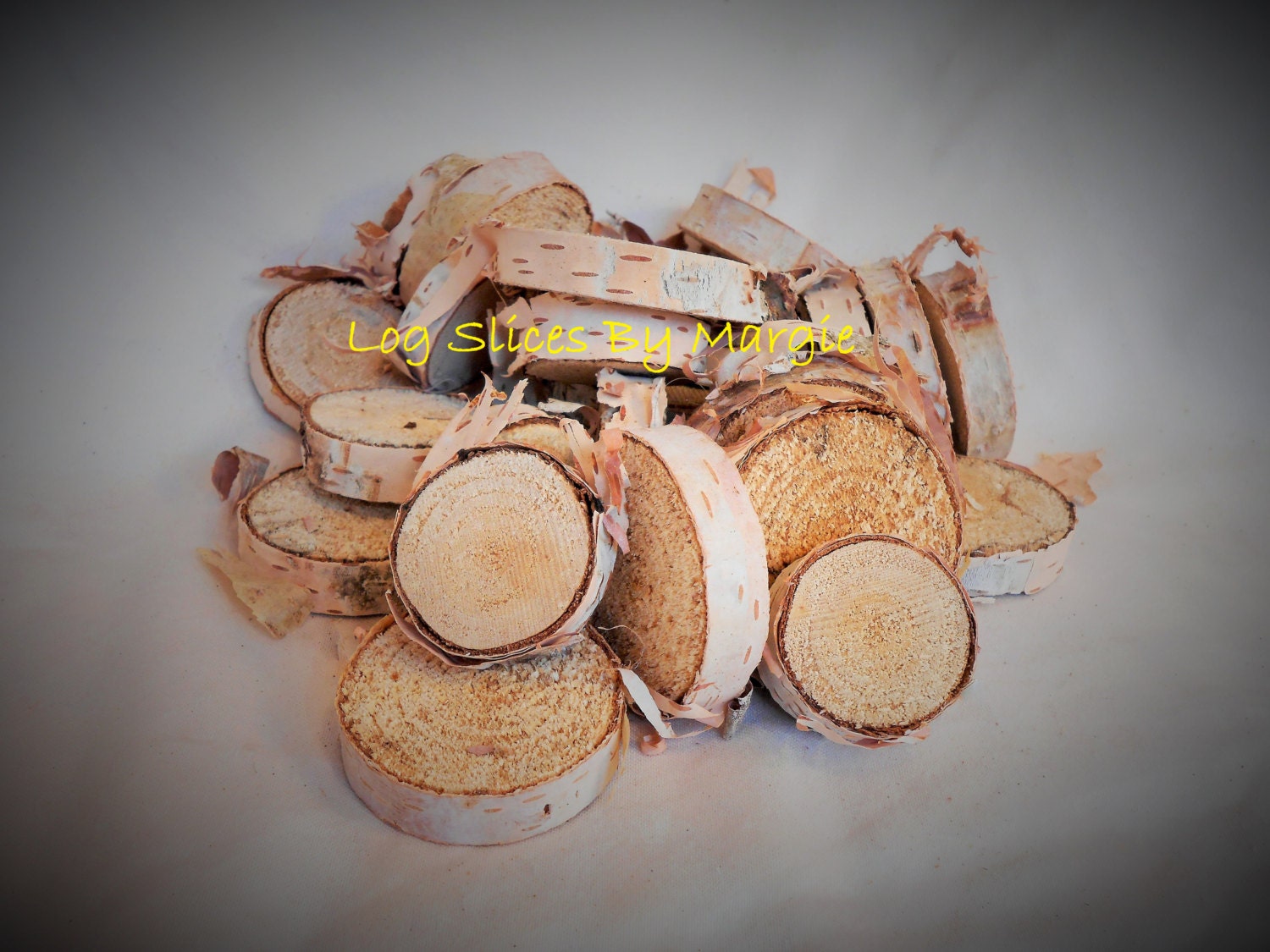 Birch Wood Slices Small Birch Slices Set of 25 - Etsy