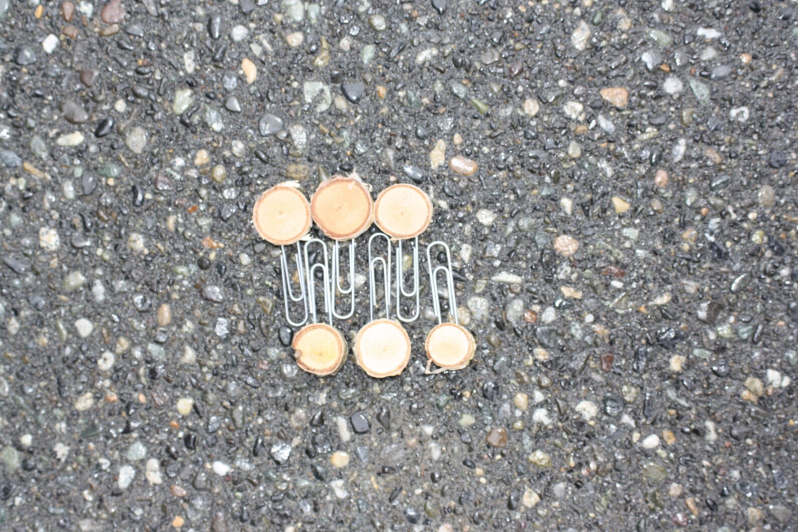 Wood Paper Clips - Rustic Office Supplies - Rustic School Supplies ...