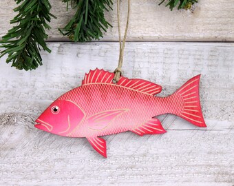 Redfish Christmas Ornament | Etsy