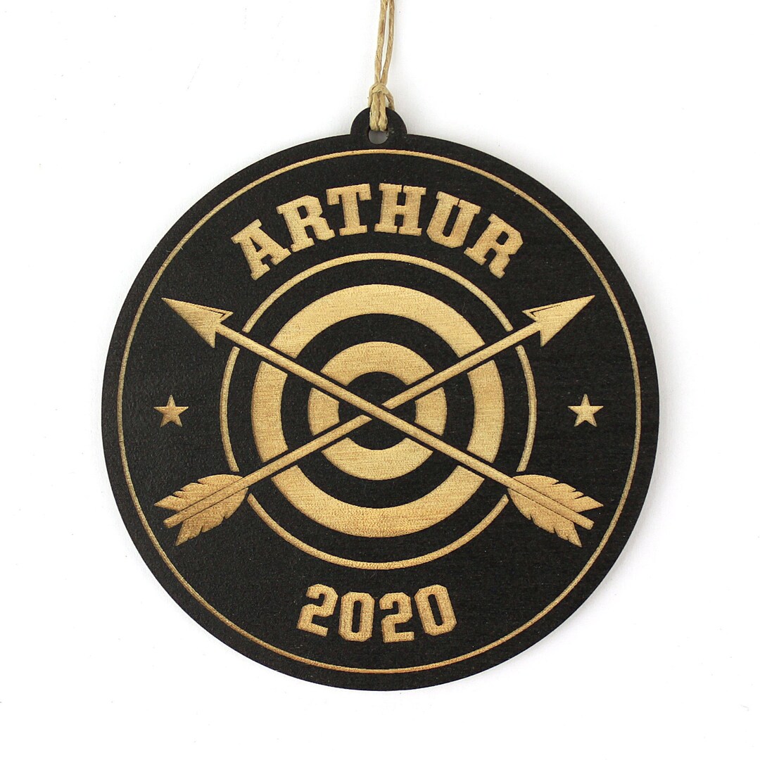 Personalized Archery Christmas Ornament, Gift for Archer - Etsy