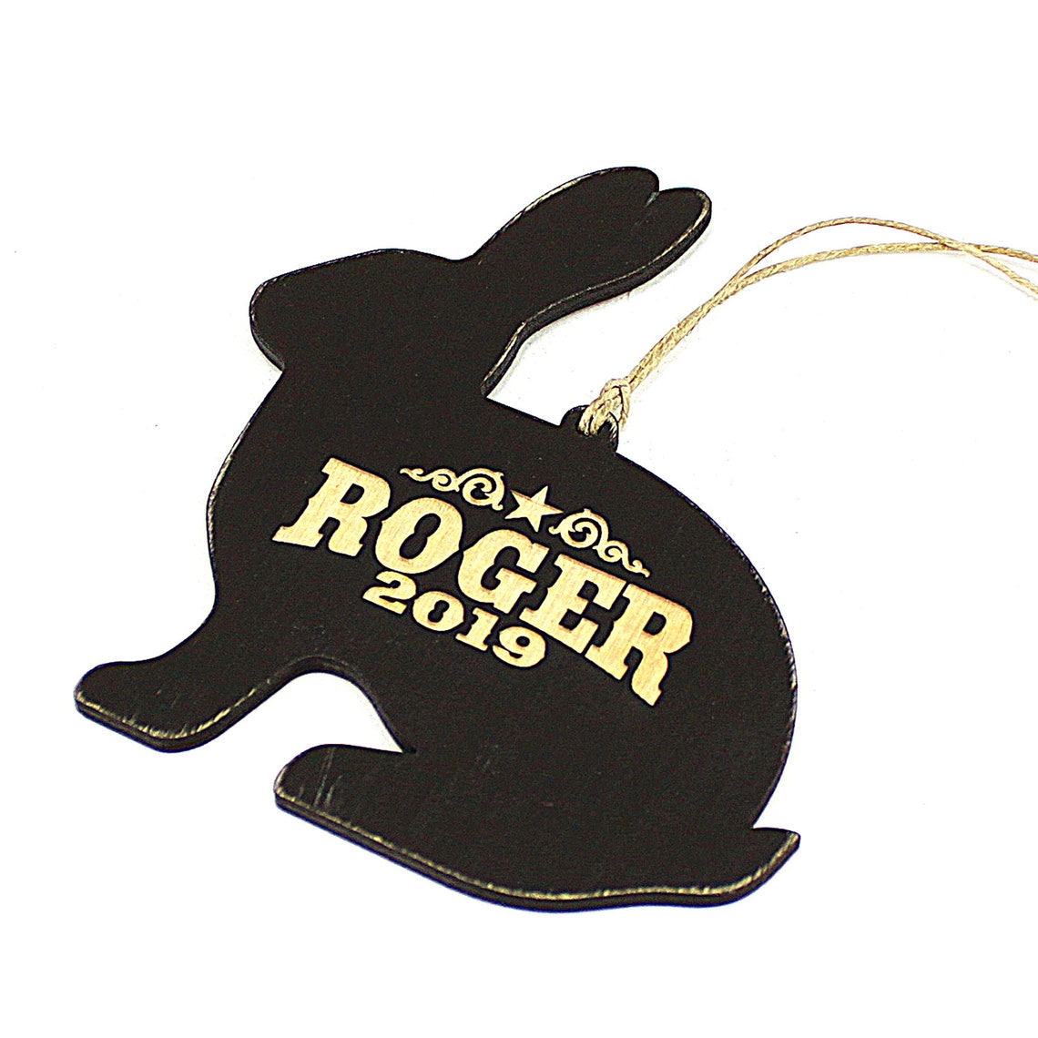 Personalized Rabbit Ornament Rabbit Gift - Etsy