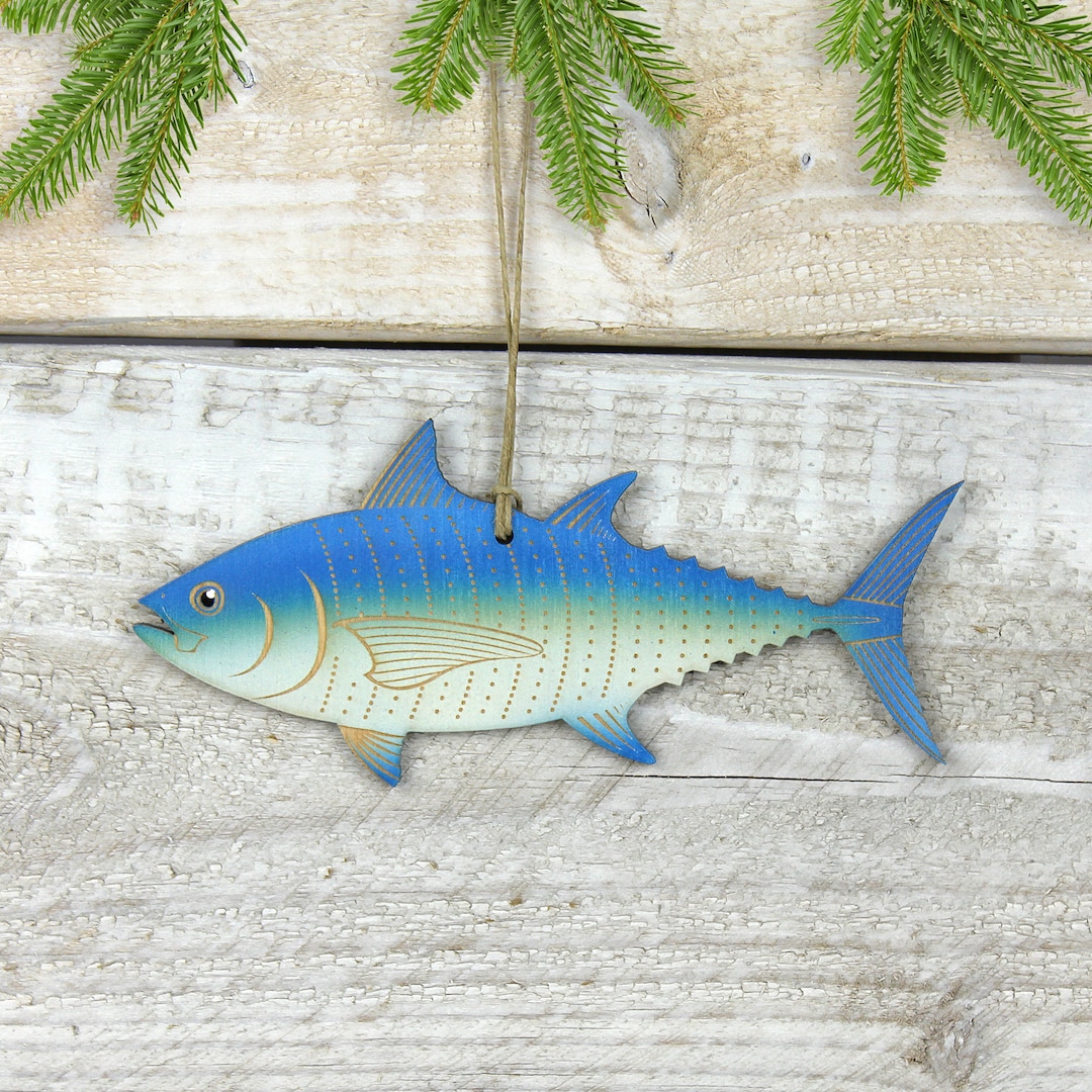 Bluefin Tuna Christmas Ornament - Etsy