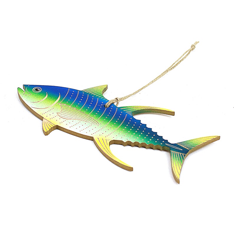 Yellowfin Tuna Christmas Ornament - Etsy