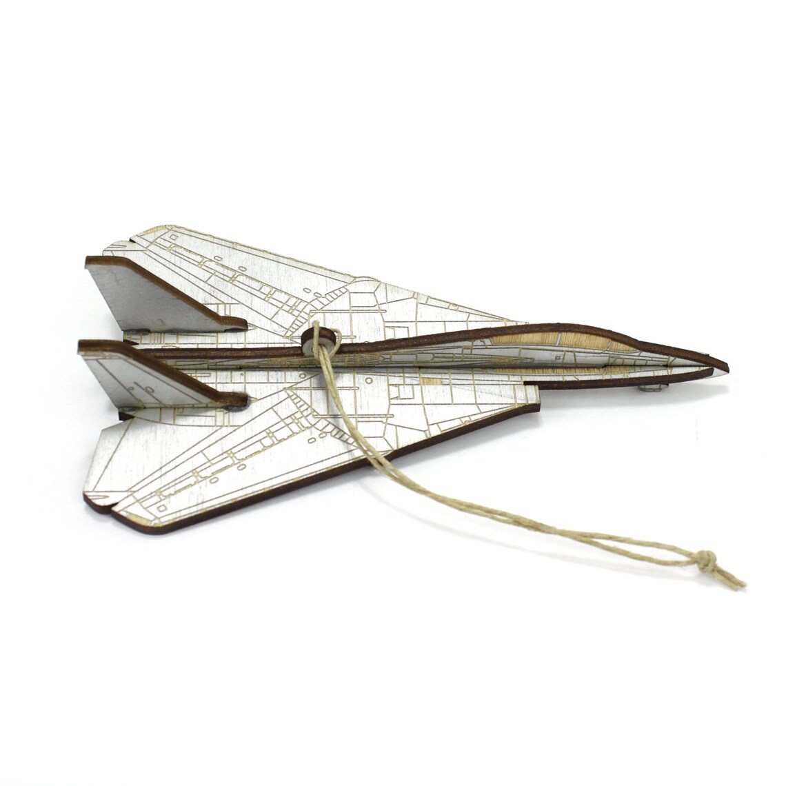 F-14 Tomcat (swept Wing) Fighter Jet Airplane Christmas Ornament - Etsy