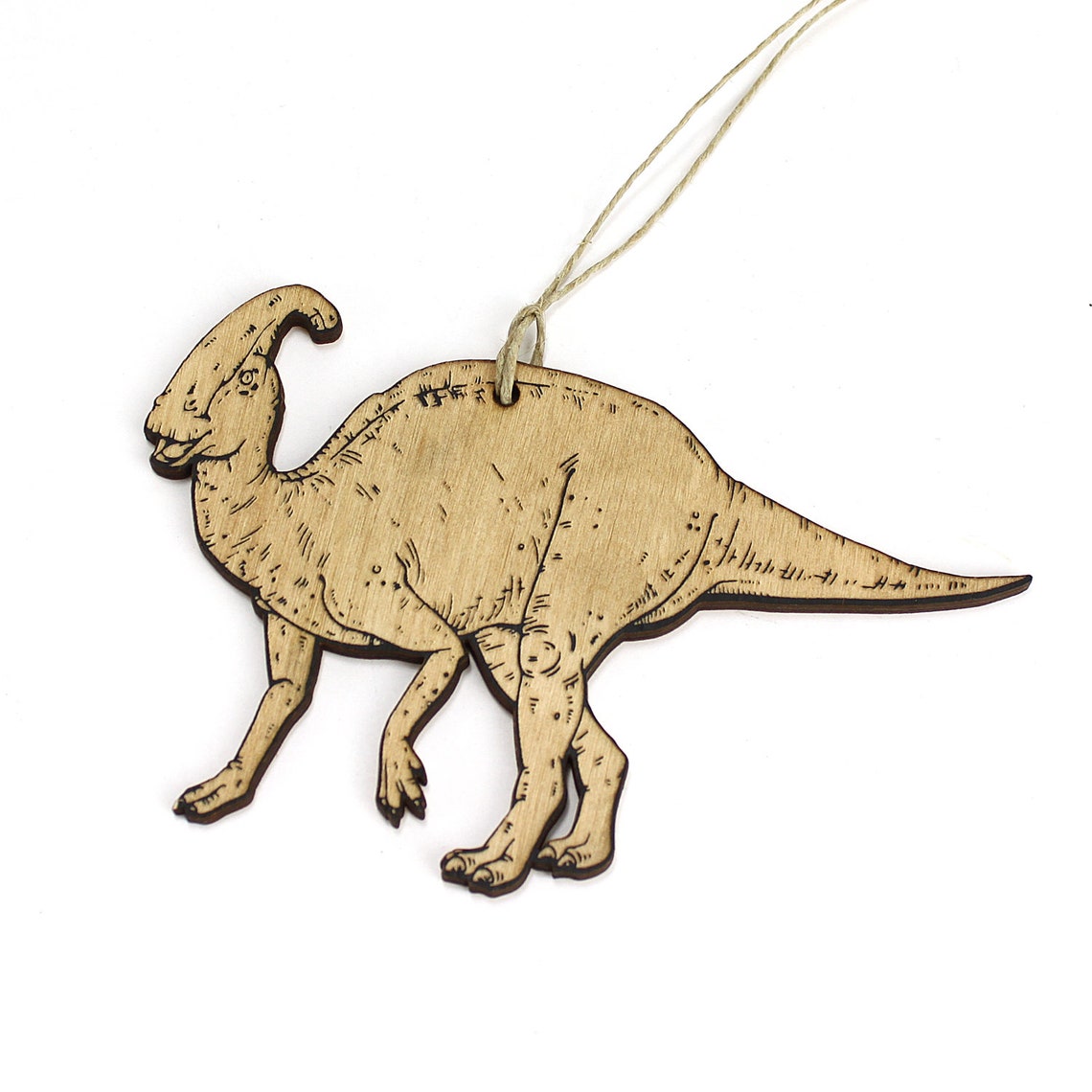 Parasaurolophus Christmas Ornament | Etsy