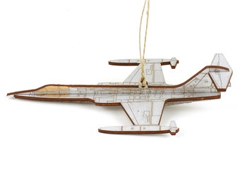 F-16 Falcon Fighter Jet Airplane Christmas Ornament | Etsy