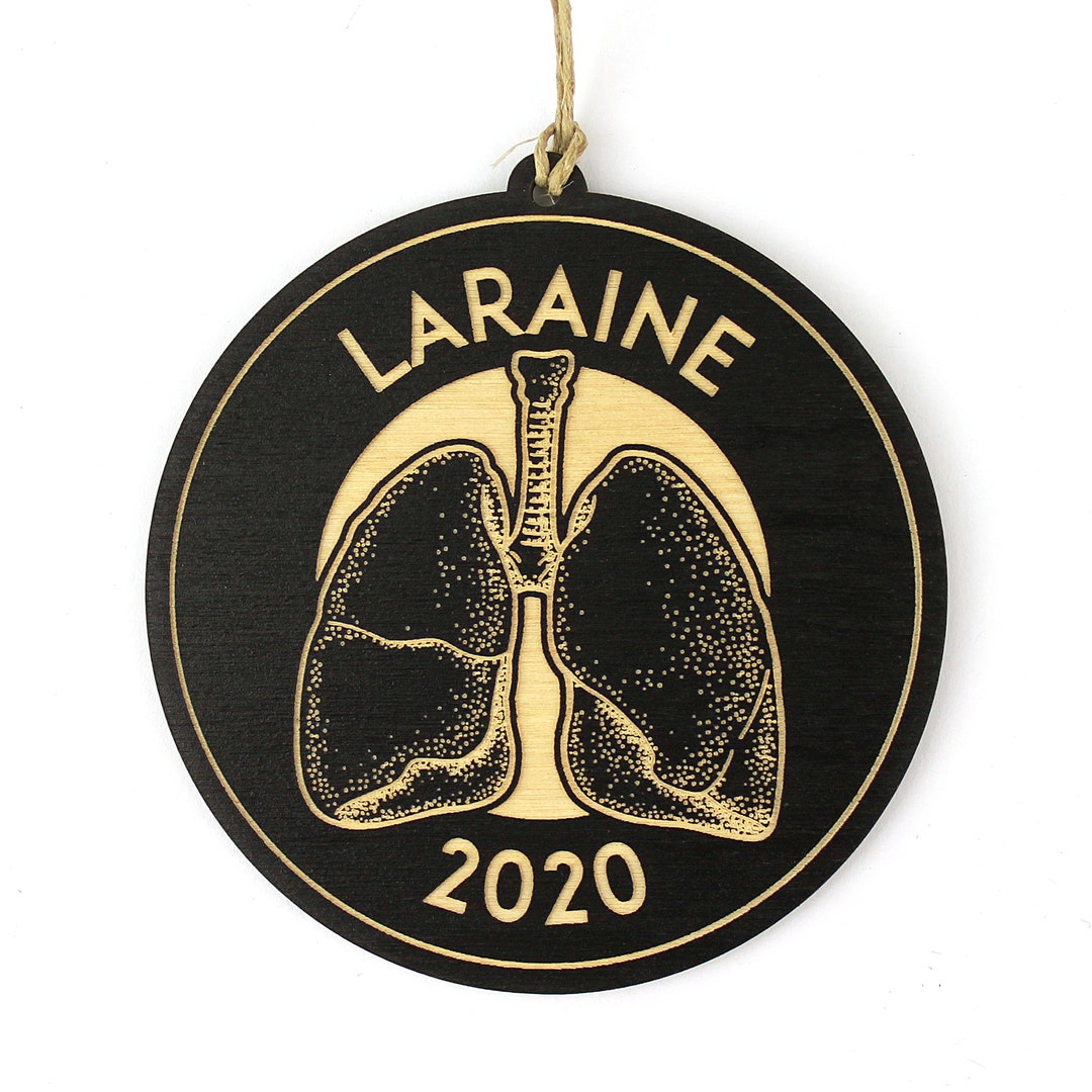 Personalized Lungs Ornament - Etsy