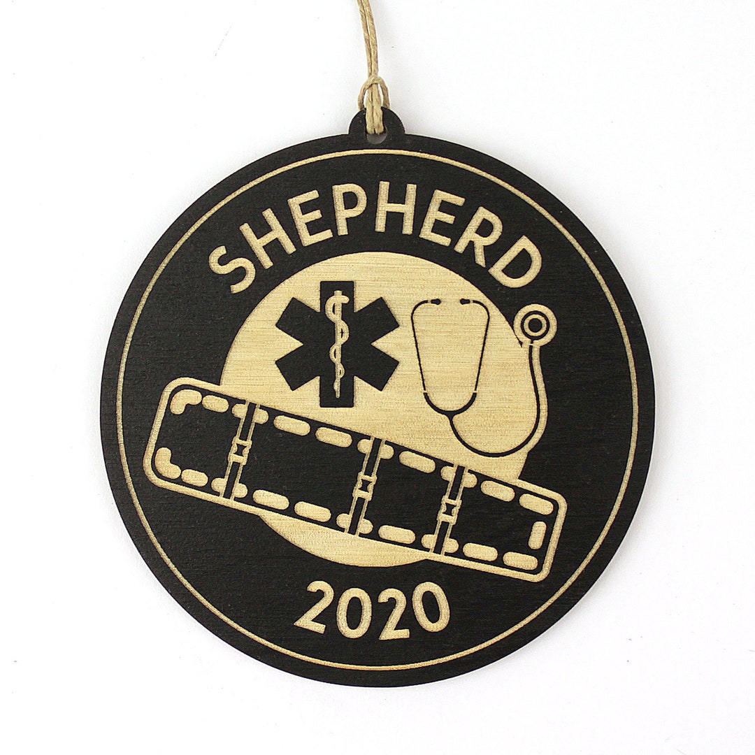 Personalized EMT Paramedic Christmas Ornament - Etsy