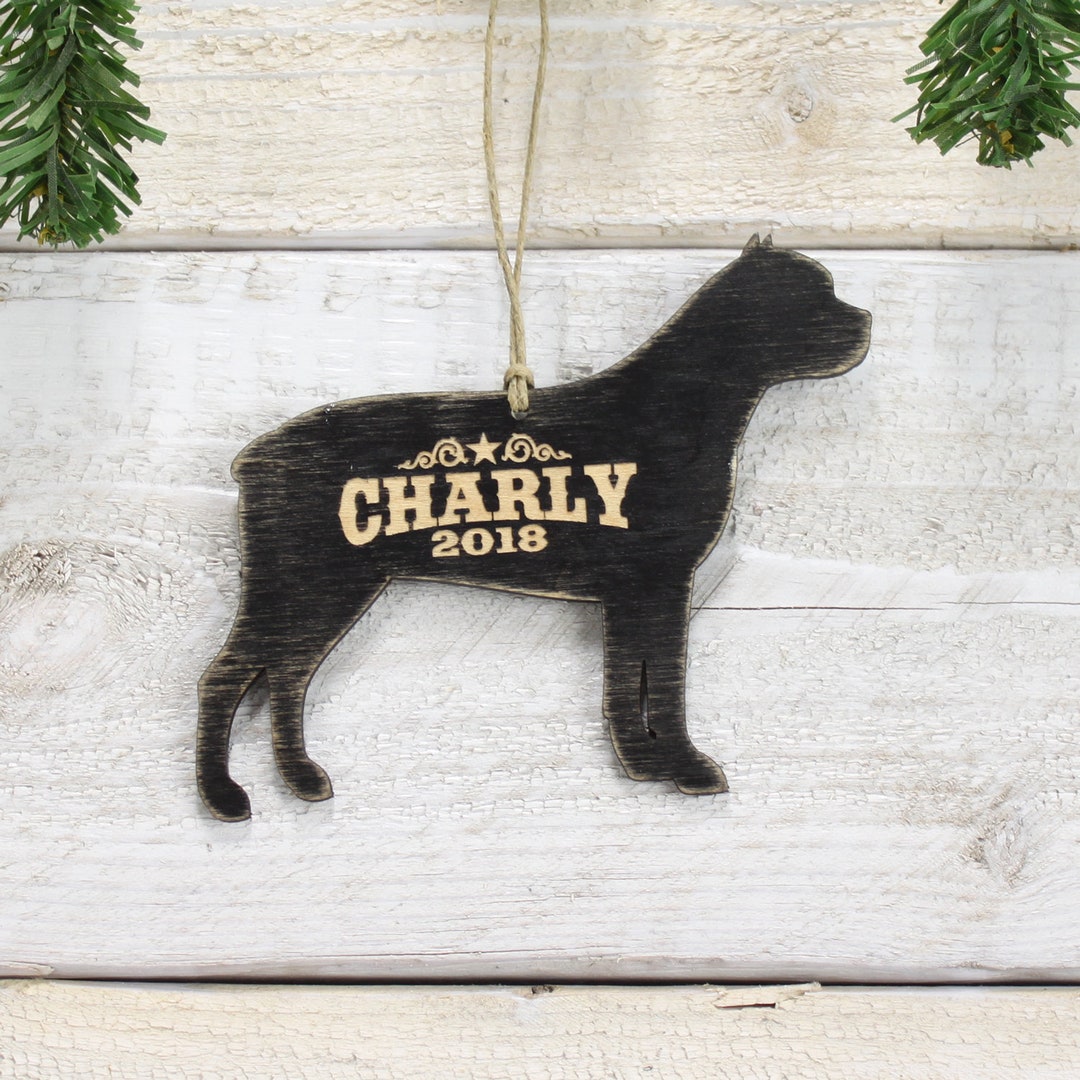 Personalized Cane Corso Dog Christmas Ornament Dog Gift - Etsy