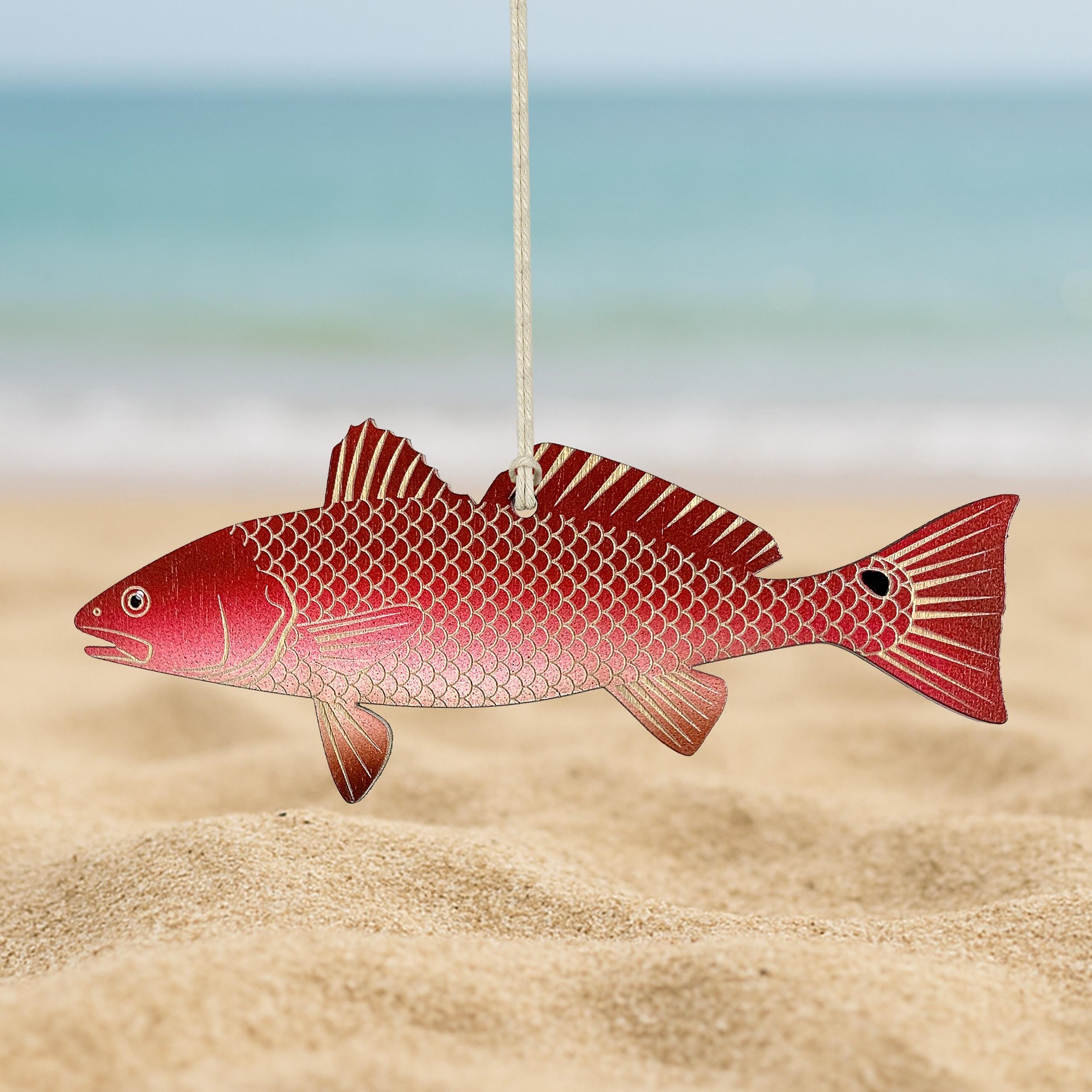 Redfish Christmas Ornament - Etsy