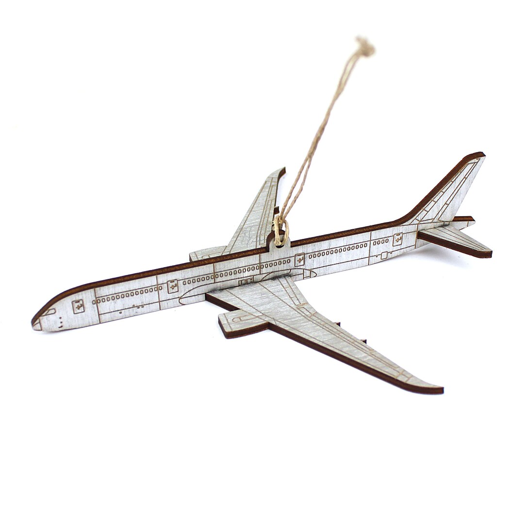 787 Airliner Jet Airplane Christmas Ornament - Etsy