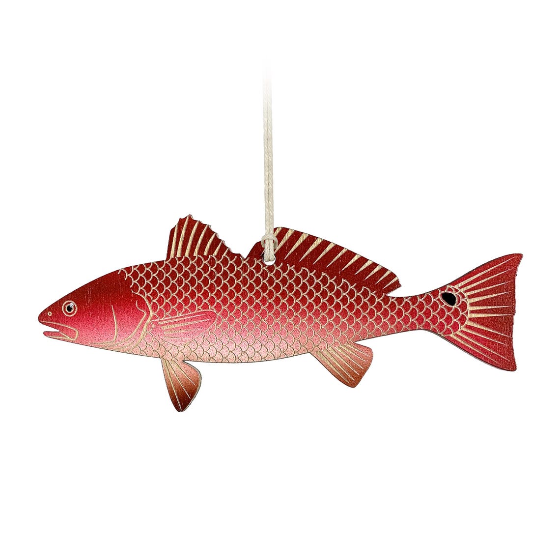 Redfish Christmas Ornament - Etsy