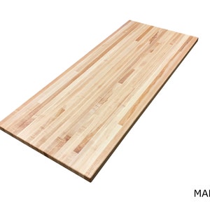 Solid Butcher Block Countertop - Garage Workbench Must-have - Rapid ...