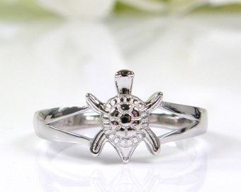 Sea turtle ring | Etsy