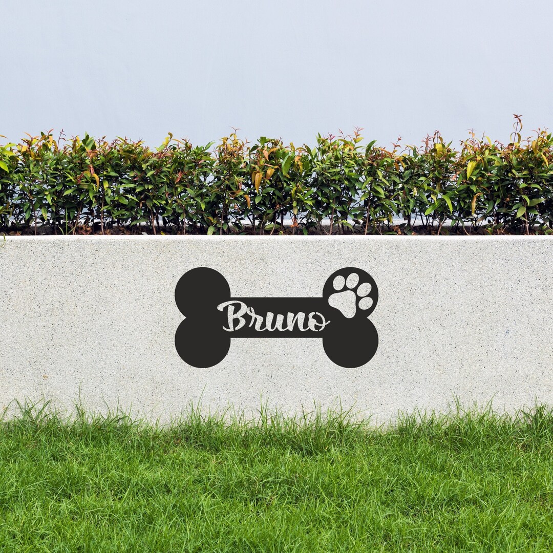 Personalized Dog and Cat Metal Silhouette Sign, Custom Cat and Dog ...
