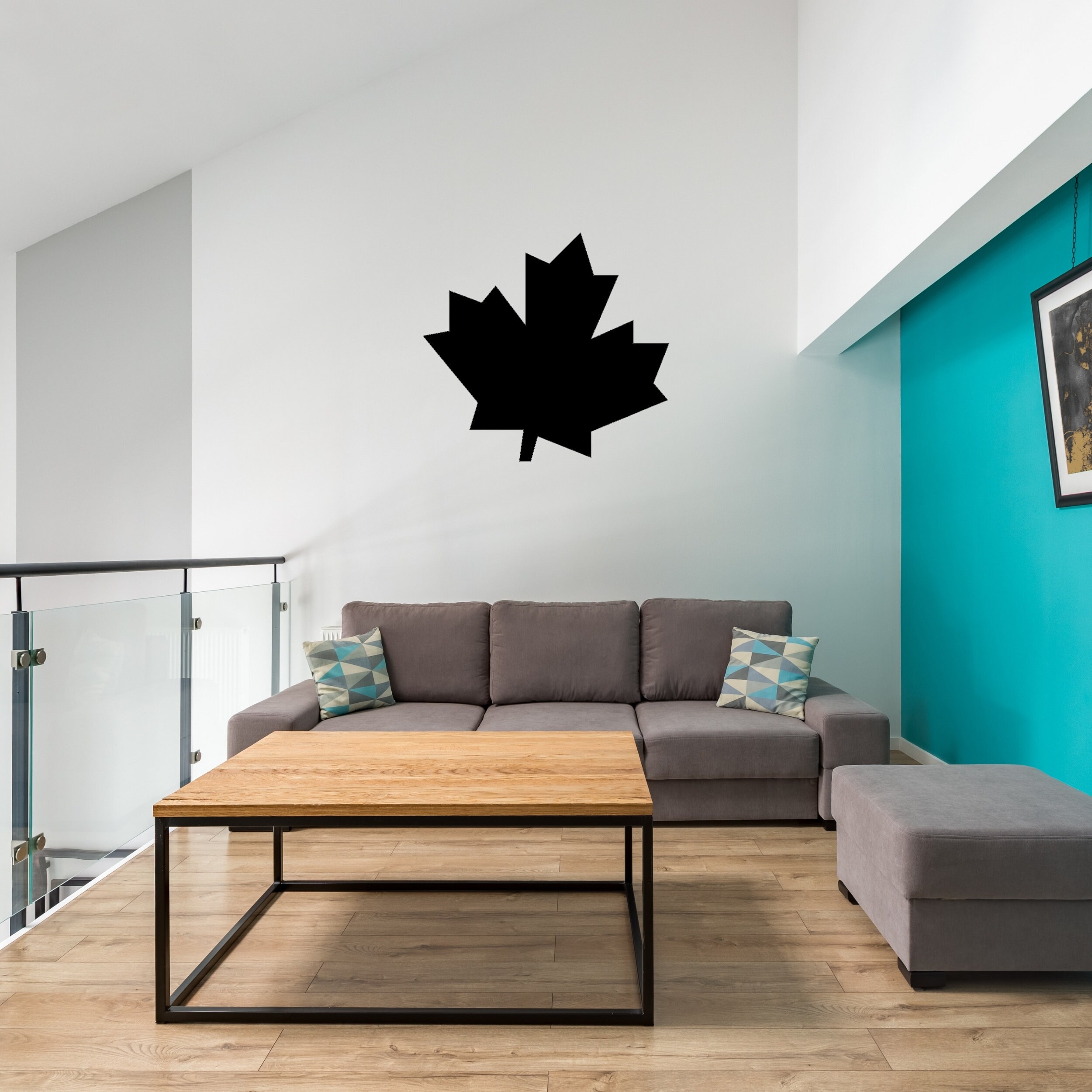 LEAF Wall Decor Wall Art Art Deco Home Decor - Etsy