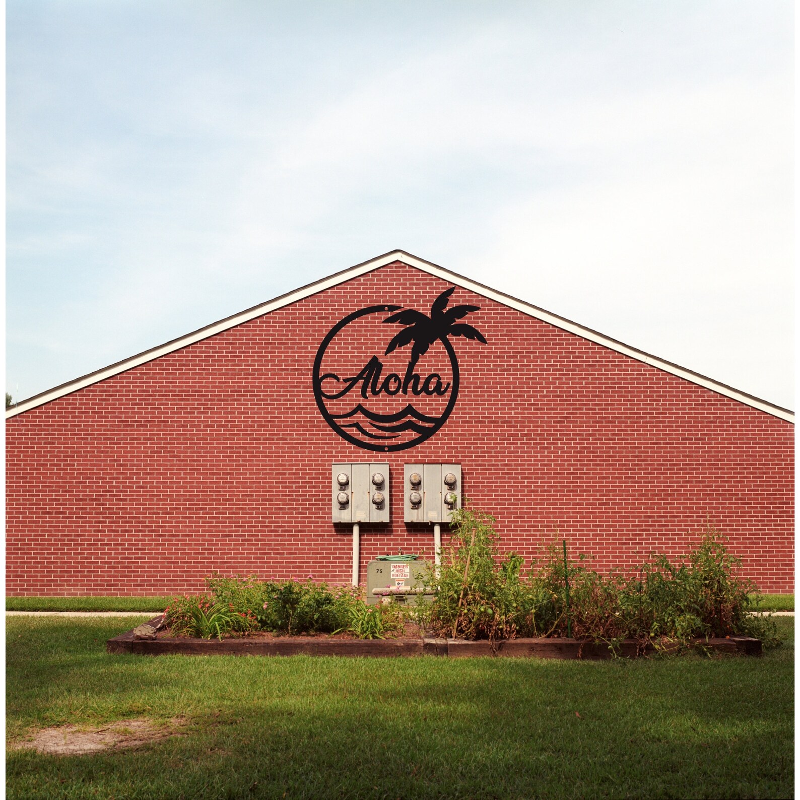 Metal Wall Art Decor Hawaii Aloha Sign Custom Hanging | Etsy