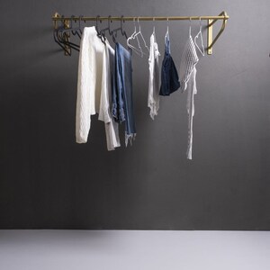 Display Clothing Rack Custom Metal Clothes Rack Industrial - Etsy