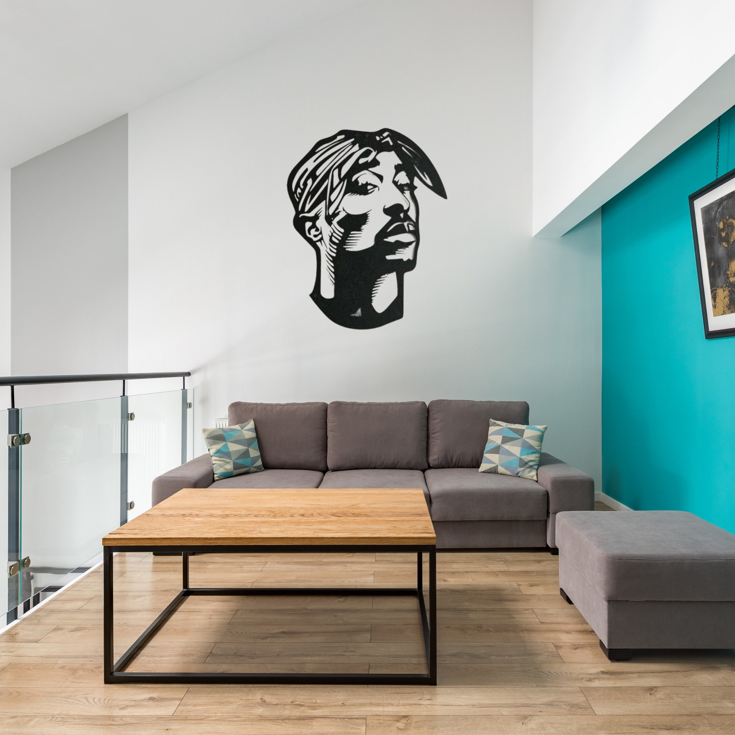 Tupac Metal Wall Art 2pac Wall Sign Tupac Wall Decor for - Etsy Australia