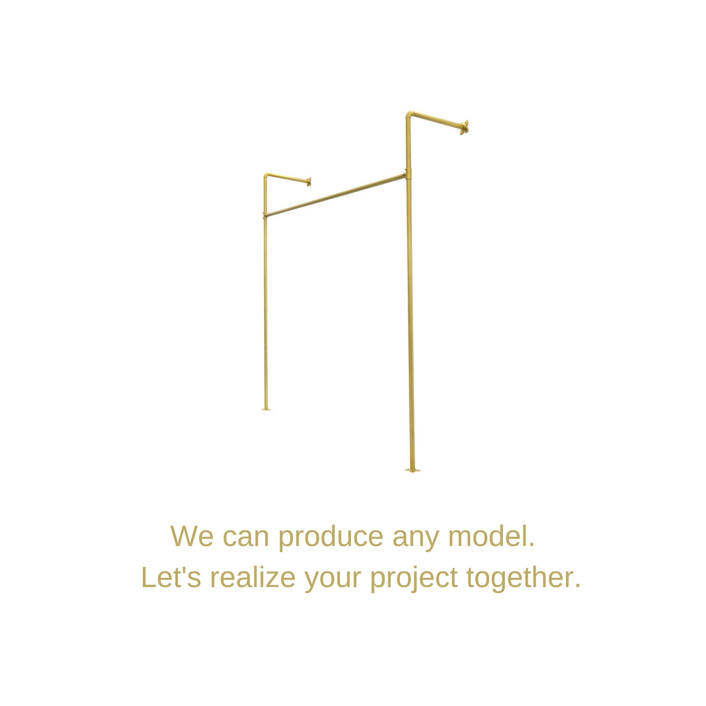 Display Clothing Rack Custom Metal Clothes Rack Industrial - Etsy