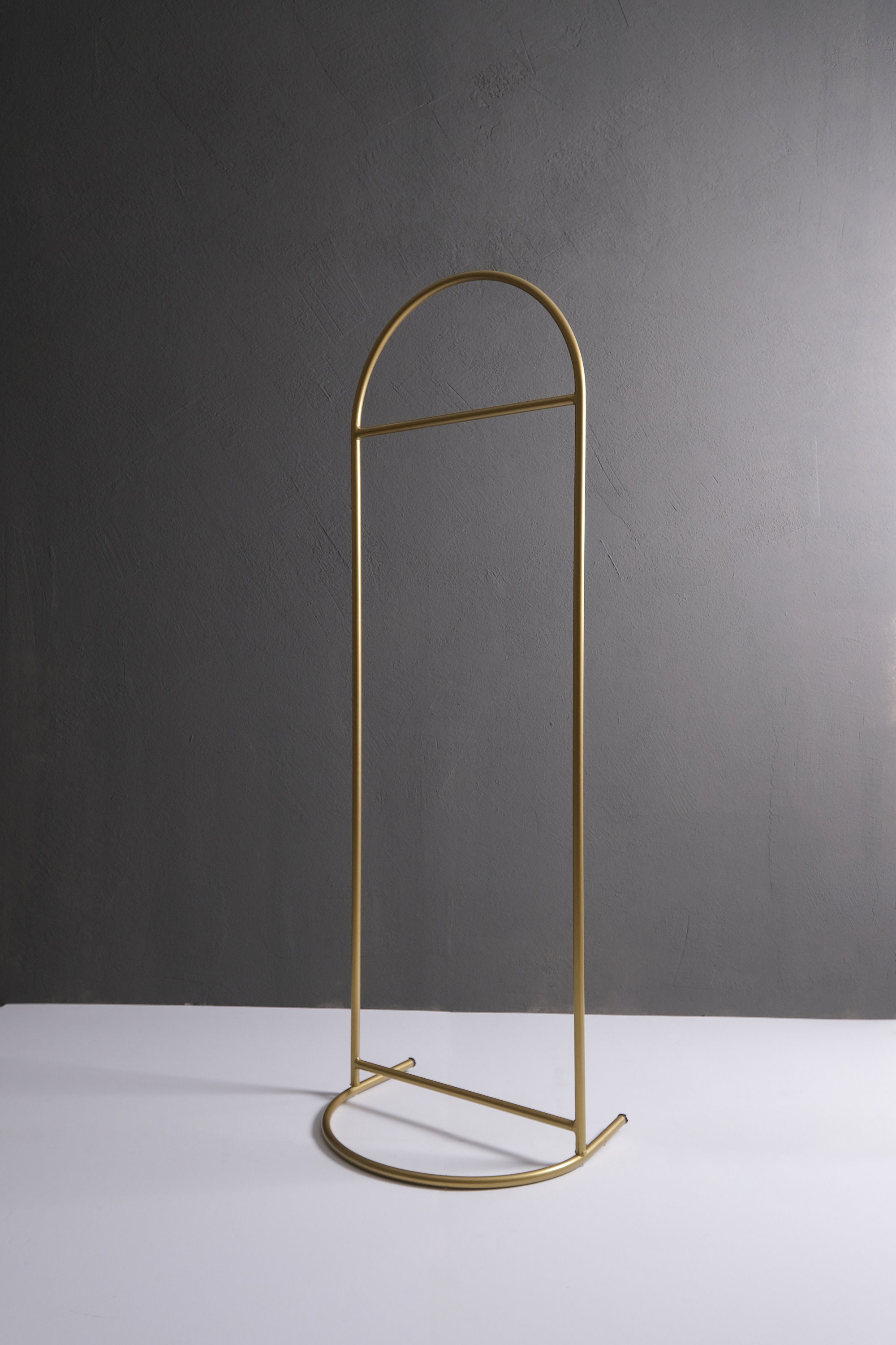 Modern Metal Clothing Rack Gold Free Standing Clothes Rack | Etsy