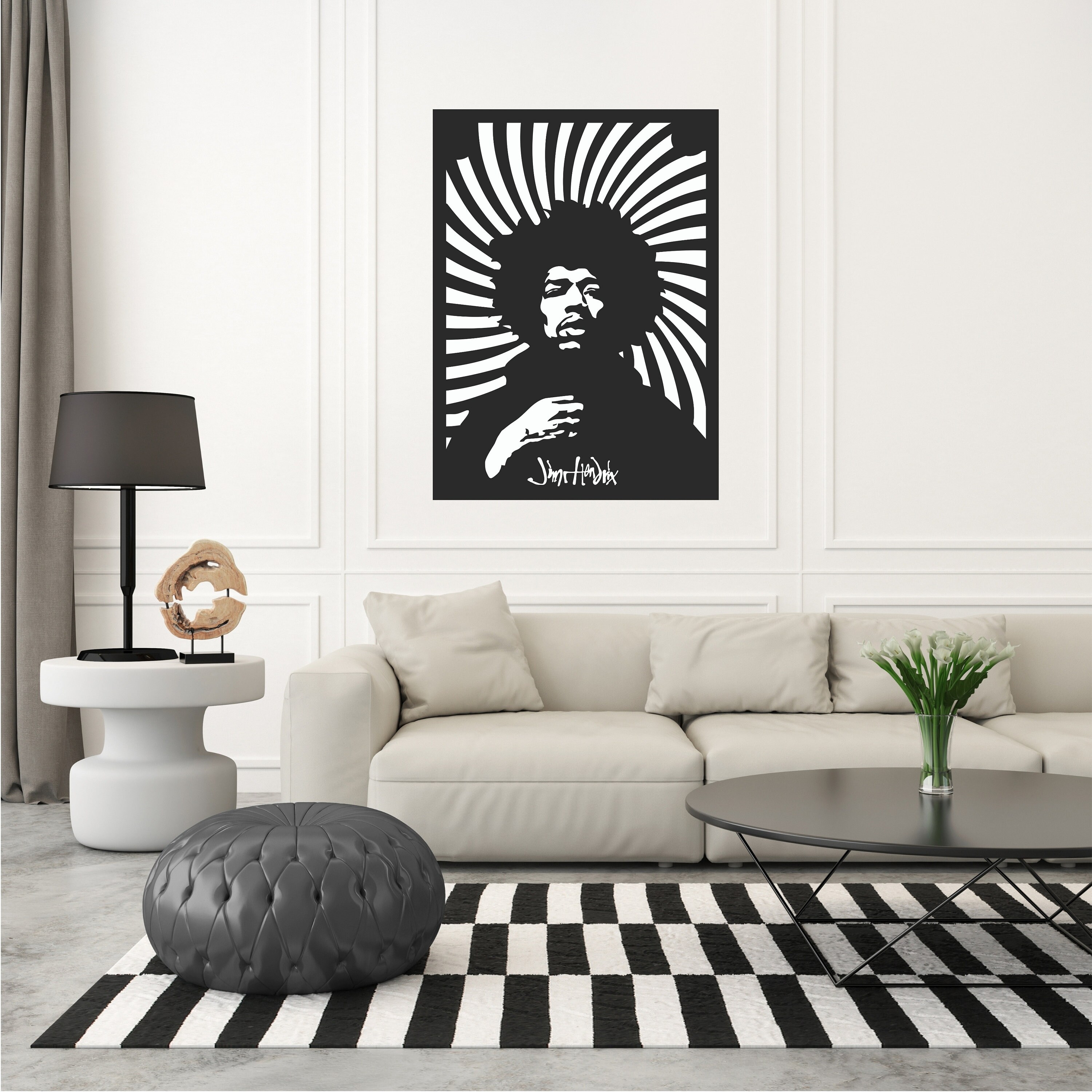 JIMI HENDRIX Wall Decor Wall Art Metal Art Metal Sign - Etsy