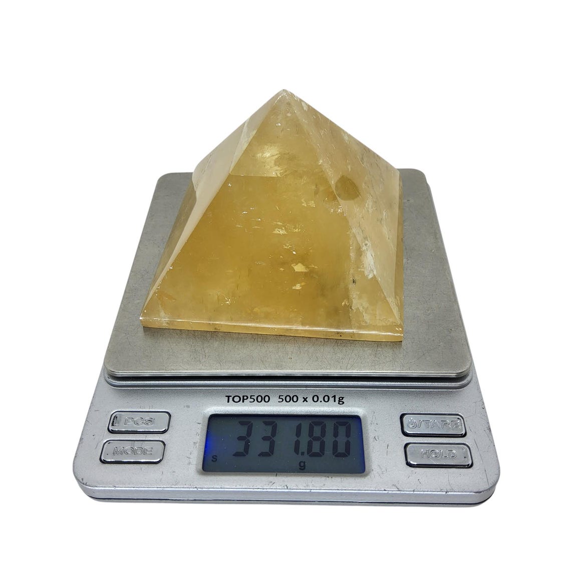 Calcite, 2 7/8 Inch, Pyramid, Display, Specimen, Gemstone, #R-2854 - Etsy
