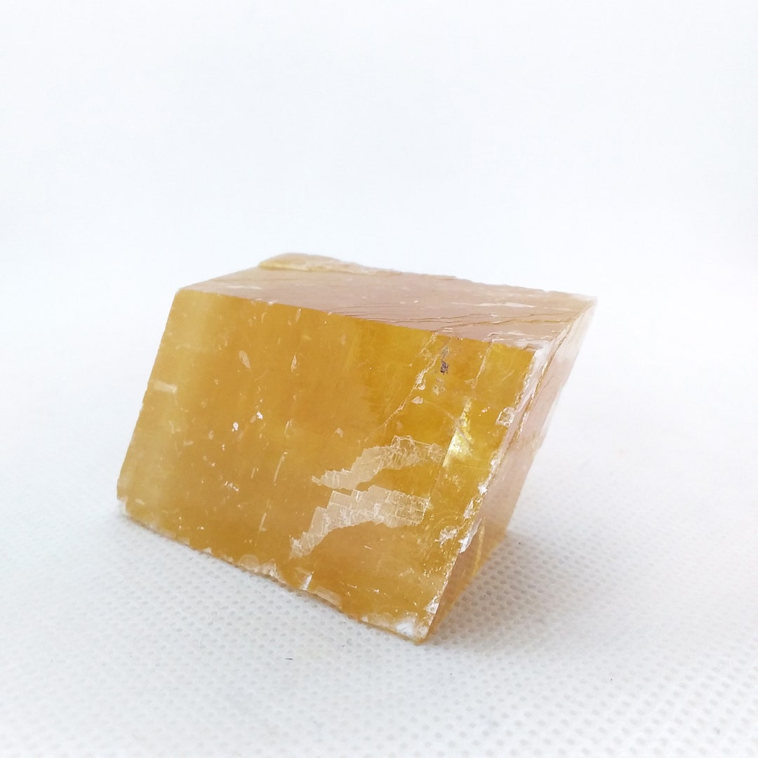 Honey Calcite, Optical Calcite, Viking Sunstone, Iceland Spar, Cube ...