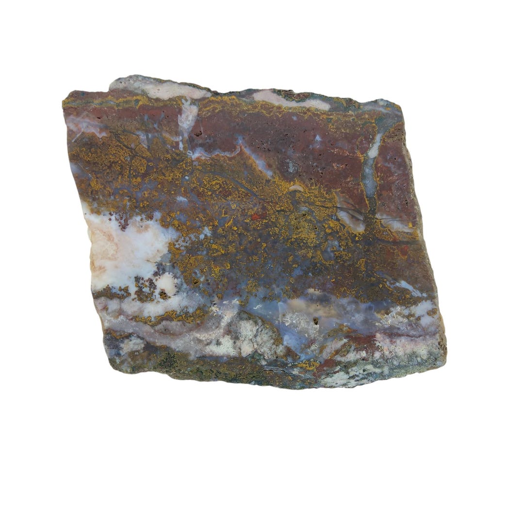 Moroccan Agate, Slab, Cabbing Rough, Lapidary, #R-6331 - Etsy