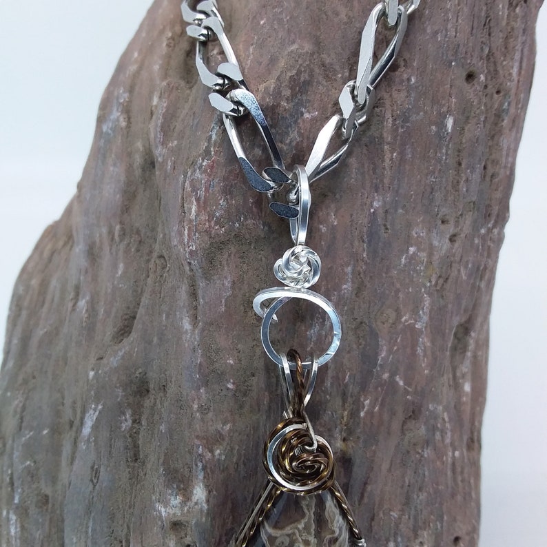 Bail Converter, Wire-wrapped, Larger Chains, Silver, Gold, Item #2015 ...