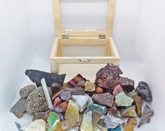 Rock Collection Box - Etsy