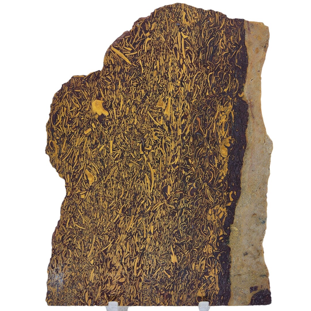 Calligraphy Jasper, Script Stone, Slab, Cabbing Rough, #R-6119 - Etsy