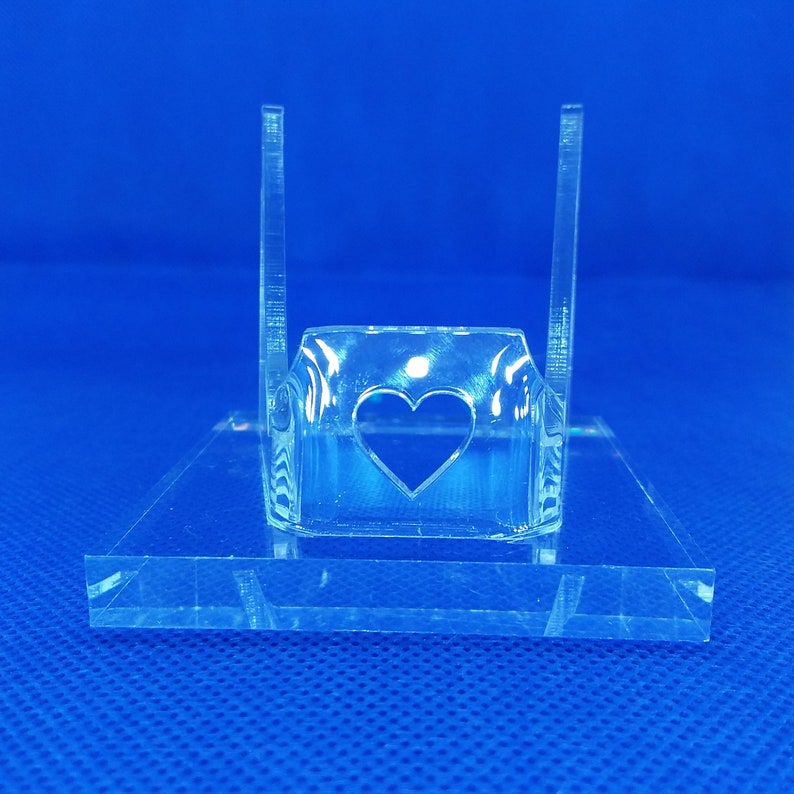 Heart Stand, Acrylic, Display Stand, 3 Sizes Small Medium or Large ...
