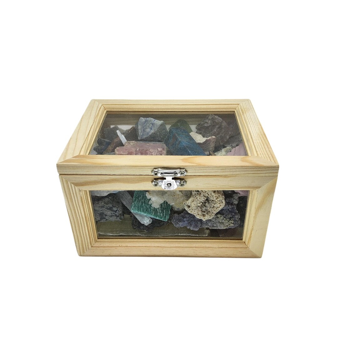 Gemstone Treasure Box, Chest, Collection, Gemstones, #R-6704 - Etsy
