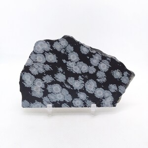 Snowflake Obsidian, Slab, Cabbing Rough, Lapidary, #R-4750 - Etsy