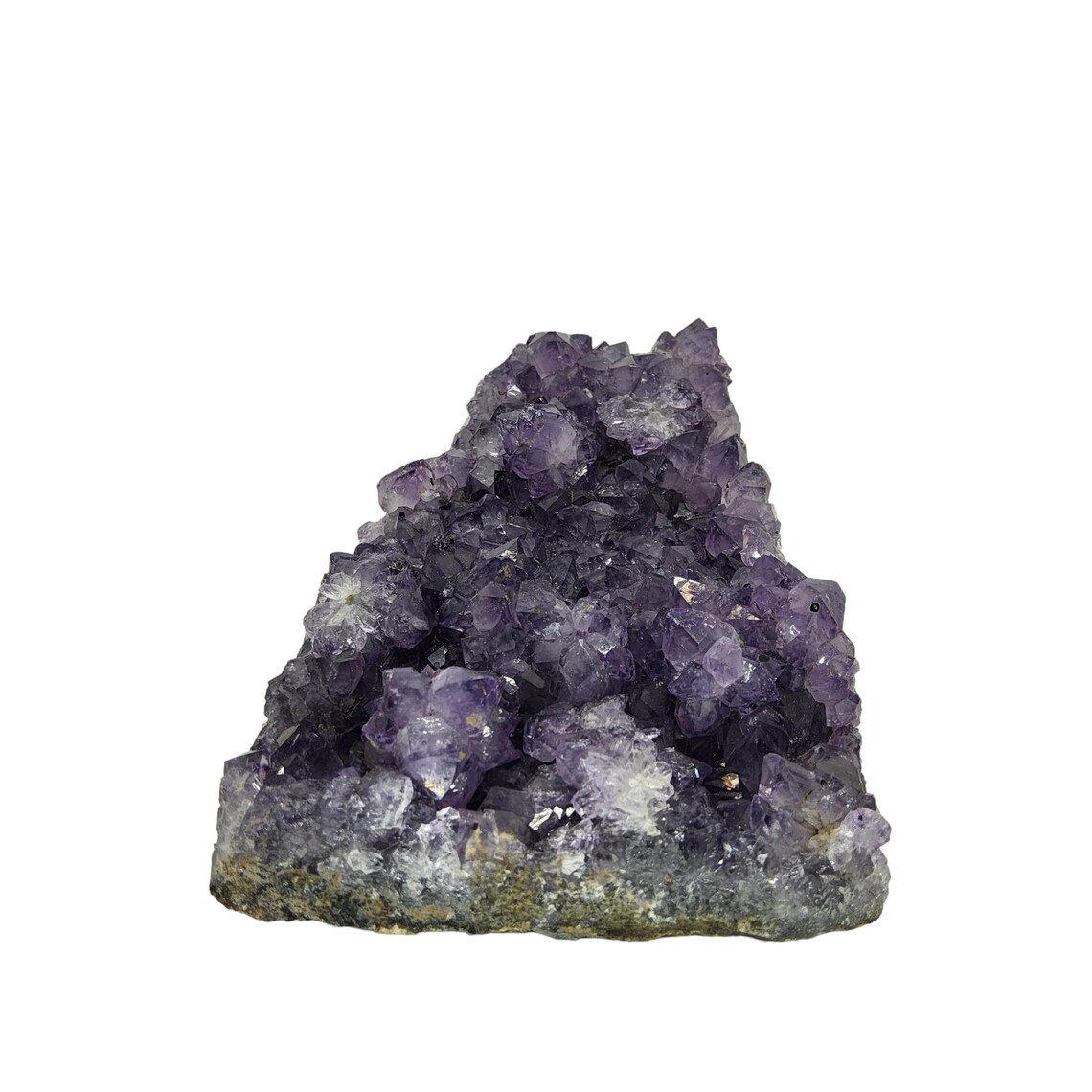 Amethyst Crystal, Cluster, Stand Included, Display, Specimen, Gemstone ...